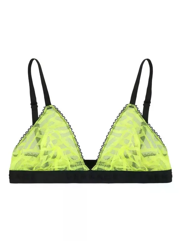 Versace Mesh Bra - Green
