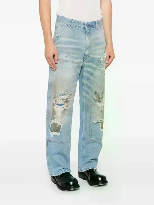 MAISON MARGIELA Distressed 5-pocket Jeans