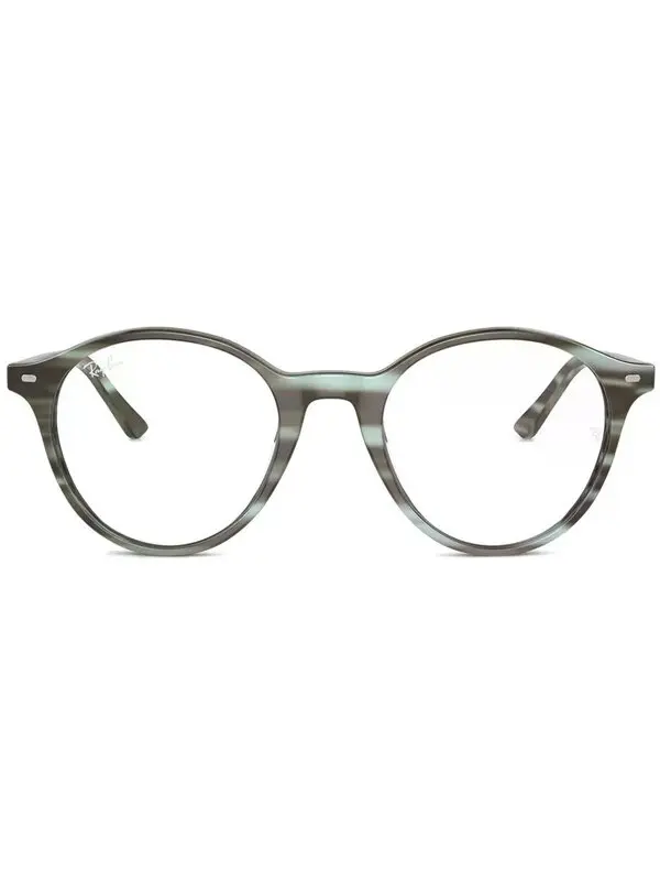 Ray-ban Round-frame Glasses - Green