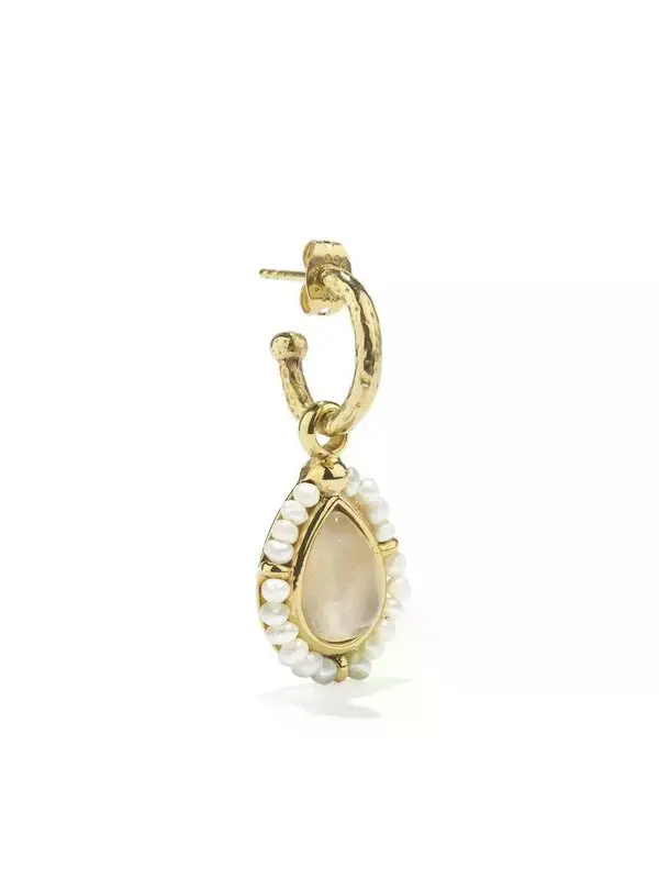 GOOSSENS Venise Rock Crystal Drop Earrings
