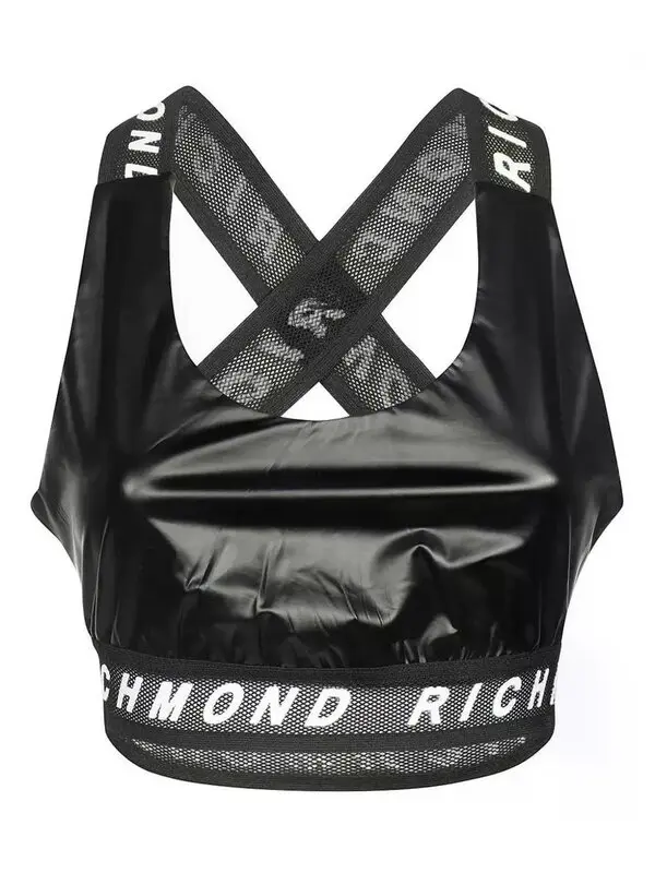John Richmond Technical-fabric Top