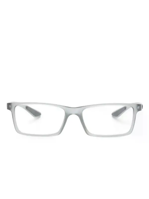 Ray-ban Rectangle-frame Eyeglasses - Grey