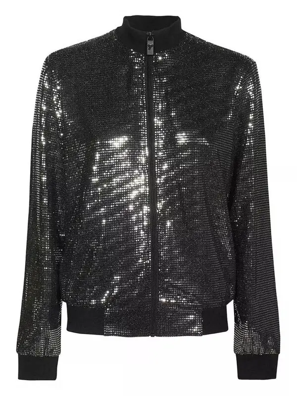 John Richmond High-shine Bomber Jacket