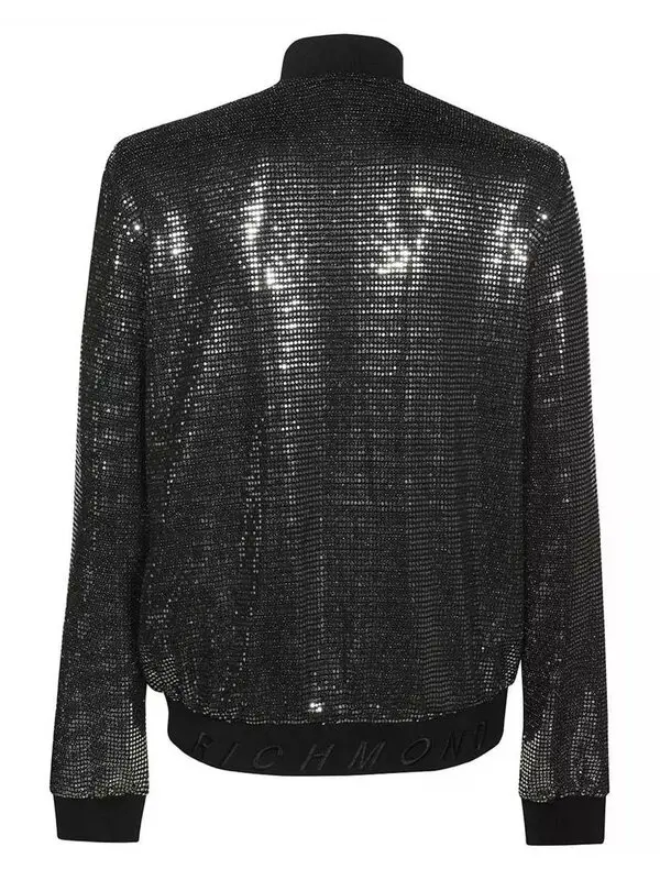 John Richmond High-shine Bomber Jacket
