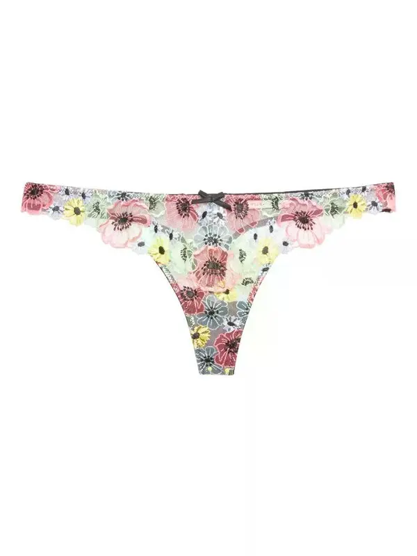 Fleur Du Mal Azalea Thong - Pink