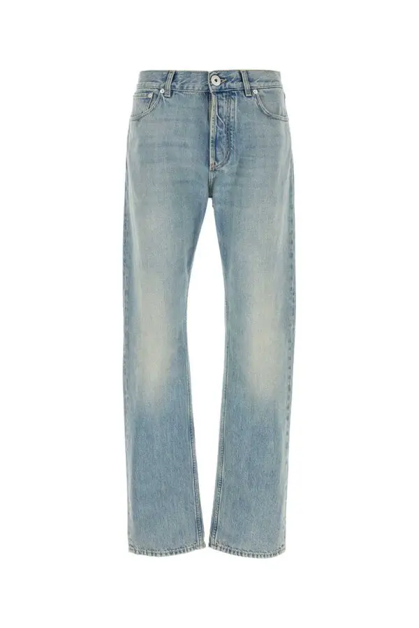 Alexander McQueen Loose-fit Jeans - Bluewashed