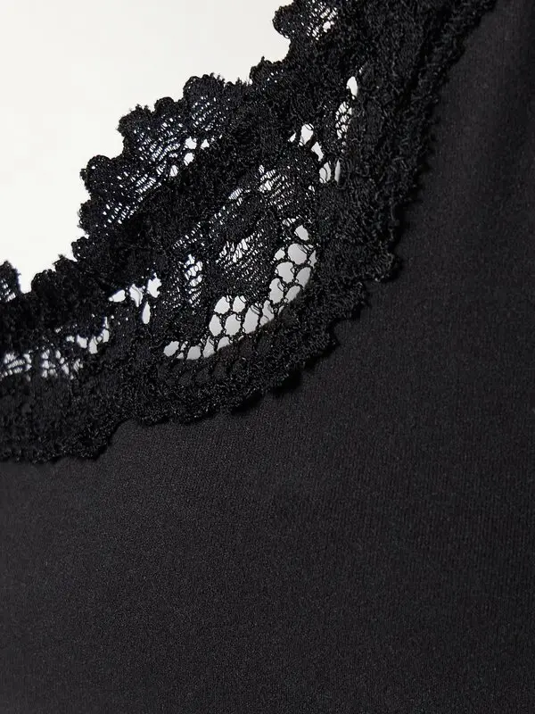 SKIMS Fits Everybody Lace Bralette - Black