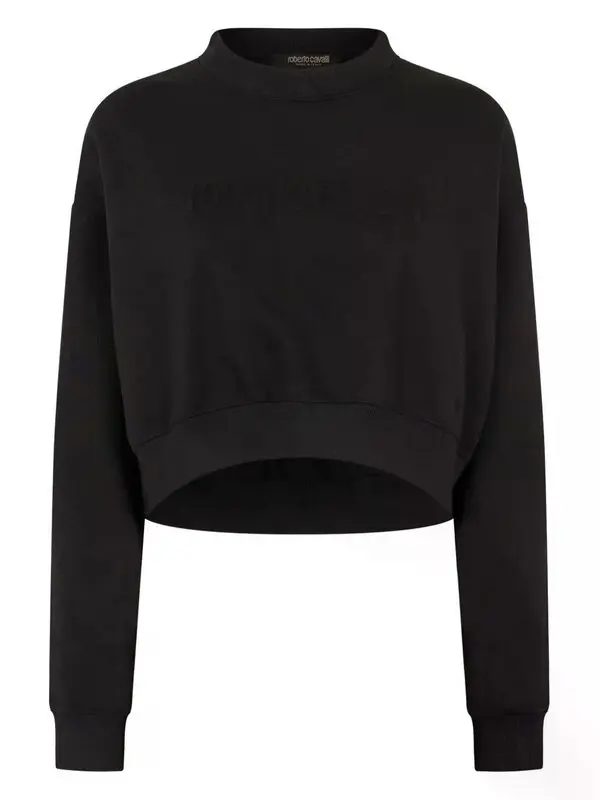 Roberto Cavalli Cropped Sweatshirt