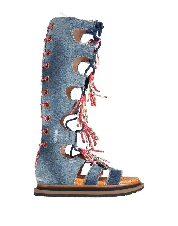 Hogan Textile Fibers Gladiator Sandals