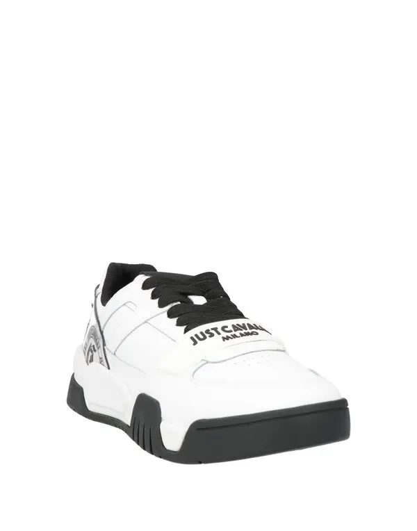 Just Cavalli Leather Low-top Sneakers