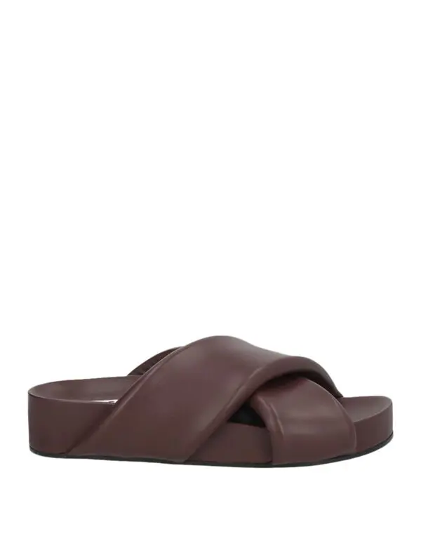 JIL SANDER Leather Sandals