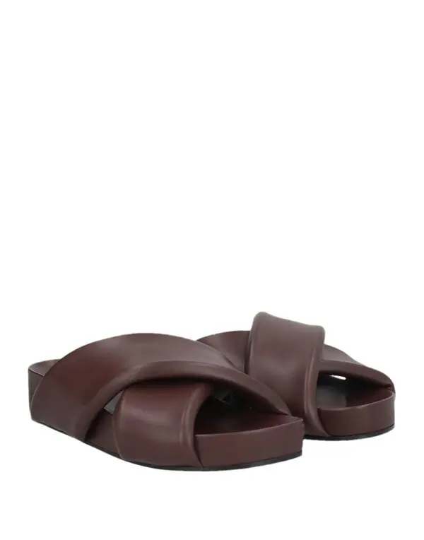 JIL SANDER Leather Sandals