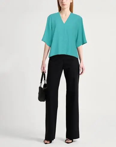 OTTOD'AME Crepe Top - Blue