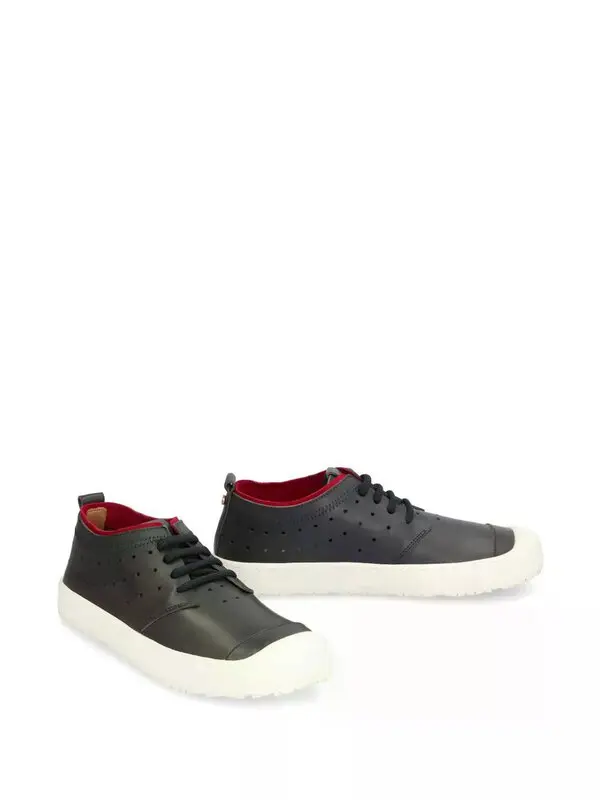 VOLTA Leather Low-top Sneakers - Black