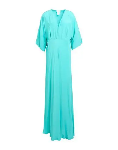 OTTOD'AME Maxi Flared Dress - Blue