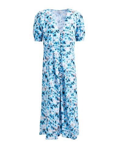 REPLAY Midi Floral Dress - Azure