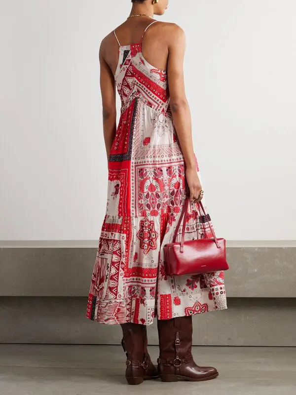 MARANT ETOILE Saba Printed Maxi Dress