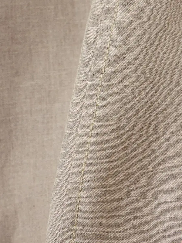 Max Mara Linen Wide-leg Pants - Neutrals