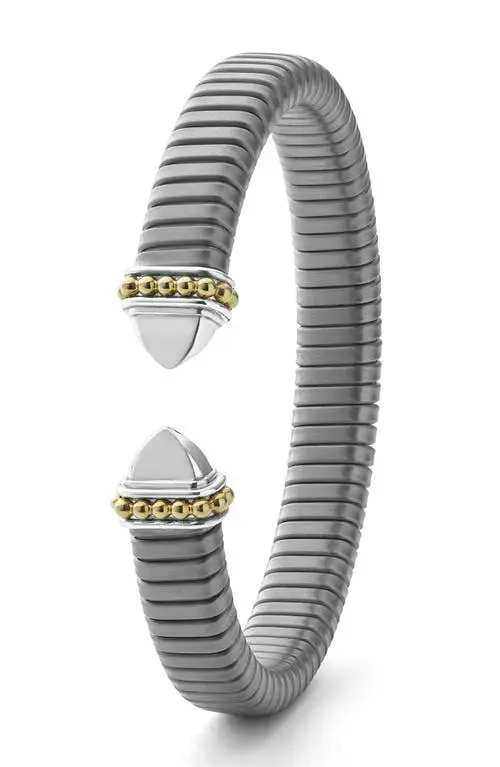 Lagos Pointed Dome Cuff Bracelet