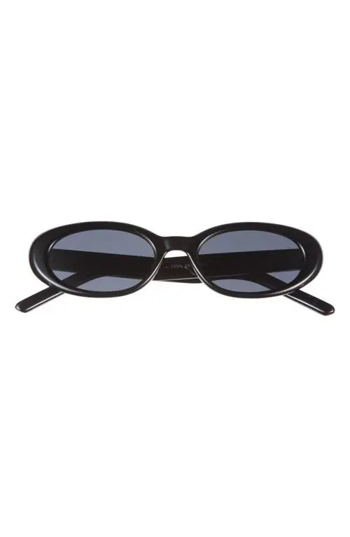 Bp. Narrow Oval Sunglasses - Black