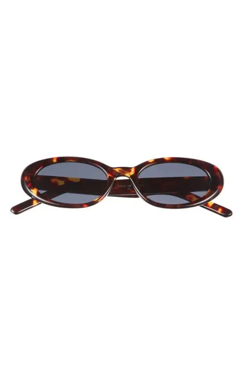 Bp. Narrow Oval Sunglasses - Tortoise