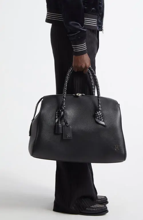 Amiri Leather Duffle Bag