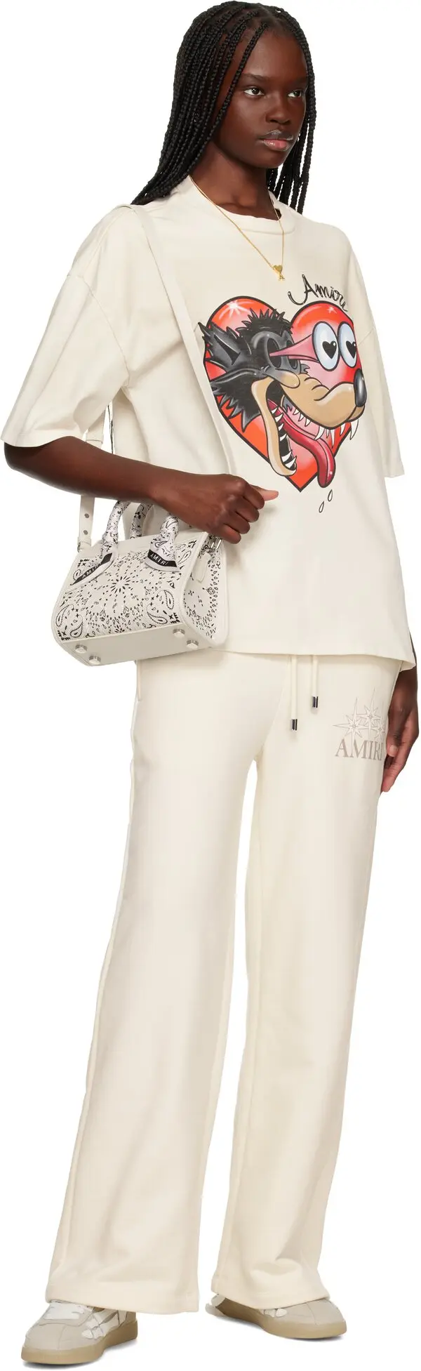 VIP価格.AMIRI BANDANA MICRO TRIANGLE HANDBAG 関税送料込 Amiri Micro Bandana Triangle Leather Top Handle Bag | Saks
