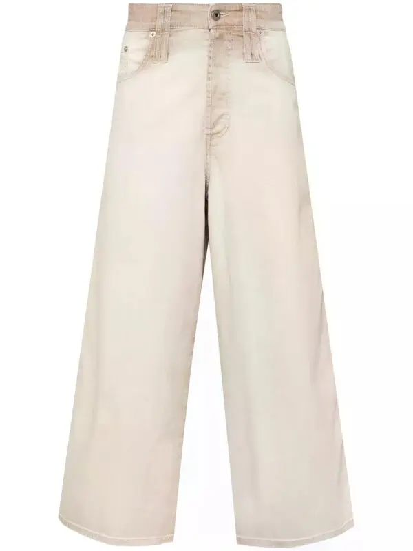 FEDERICO CINA Cropped Straight-leg Trousers