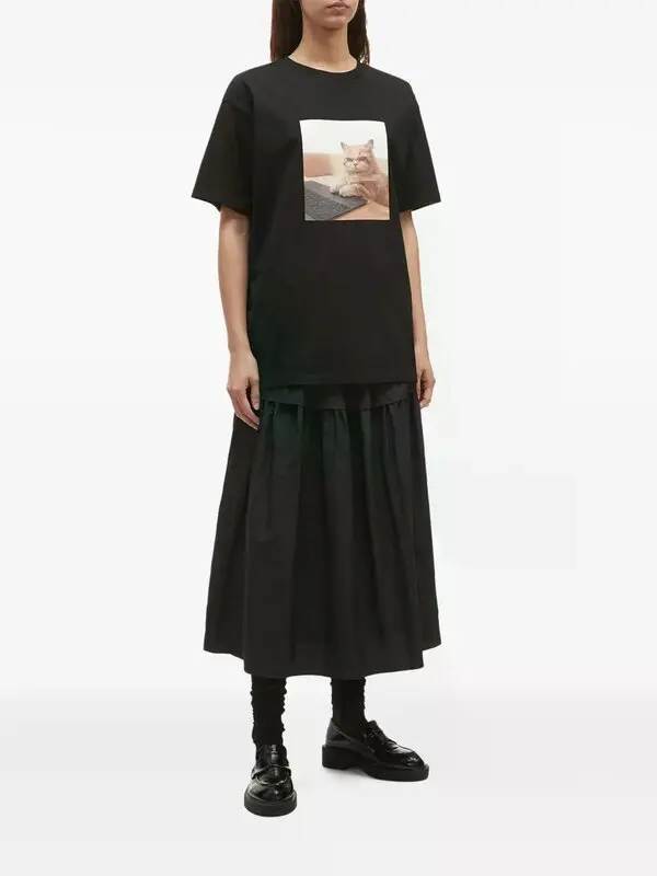 TOUT A COUP Tiered Mid-length Skirt