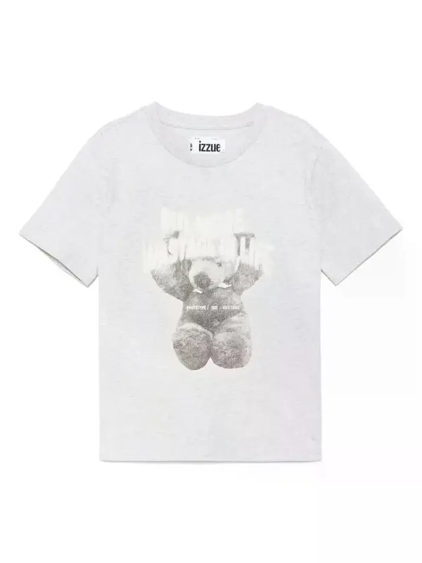 Izzue Graphic-print T-shirt - Grey