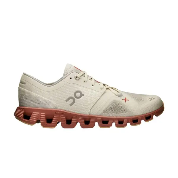 On Cloud X 3 Athletic Sneakers - Cream