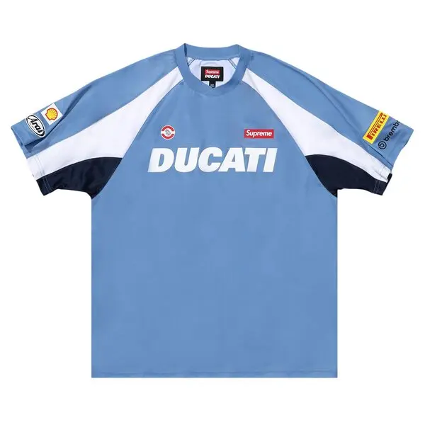 Supreme X Ducati Soccer Jersey - Blue