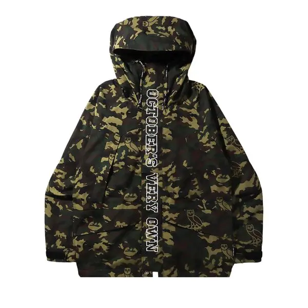 ジャケット・アウター APE X OVO WOODLAND CAMO BOARD JACKET 34906728~green_1741765515627_0