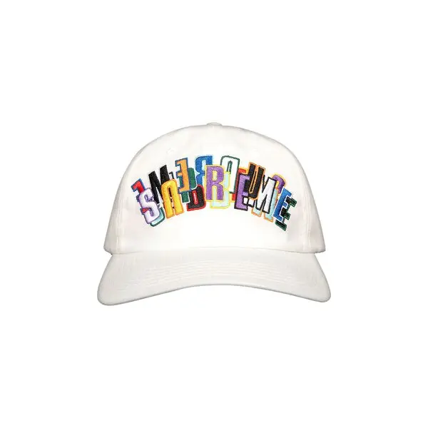 Supreme Stacked Cordura 6-panel Hat - White