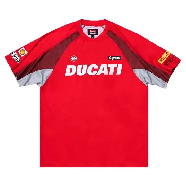 Supreme X Ducati Soccer Jersey - Red