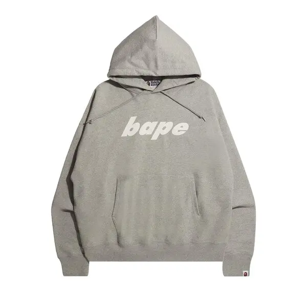 A BATHING APE Sta Camo Wgm Ape Head Loose Fit Pullover Hoodie - Grey