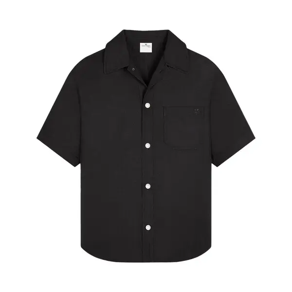 COURREGES Skate Retro Twill Shirt - Black
