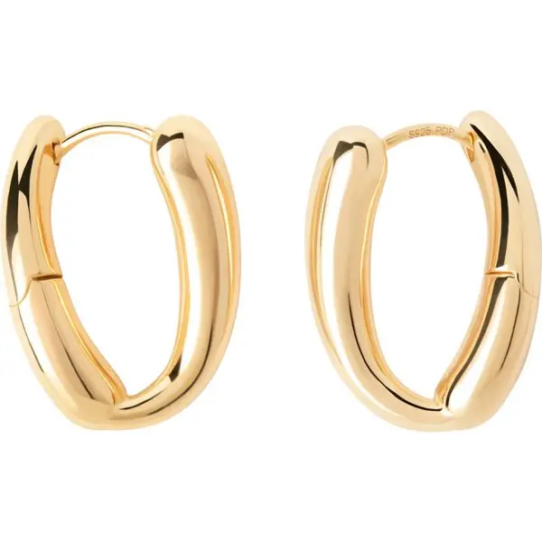 PDPAOLA Helix Hoop Earrings - Gold
