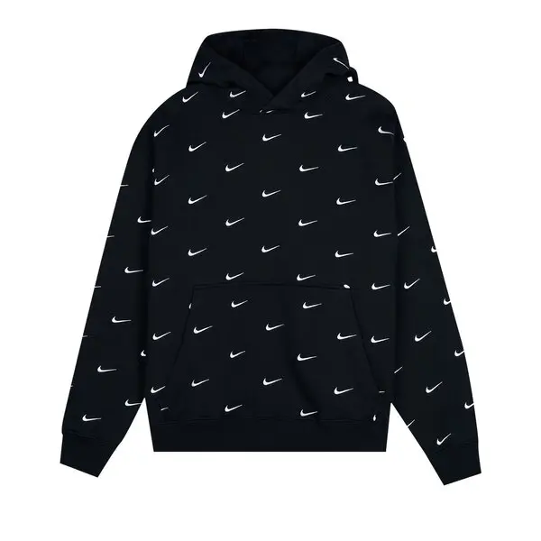 Nike All Over Swoosh Logo Hoodie