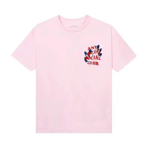 ANTI SOCIAL SOCIAL CLUB Double Dragon Tee - Pink