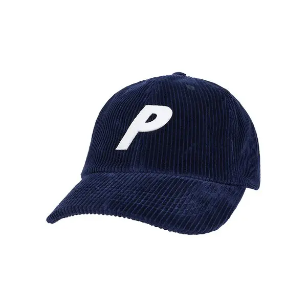 Palace Corduroy P 6-Panel Cap - Blue | Editorialist