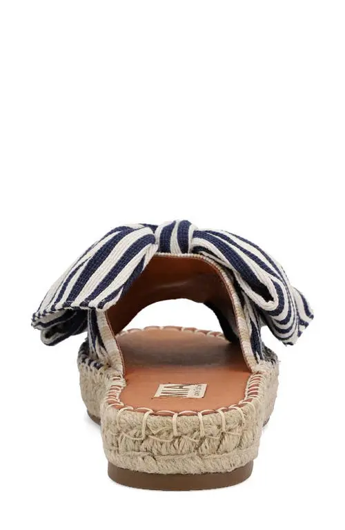 Mia Danielle Platform Sandal - Navy/ Natural