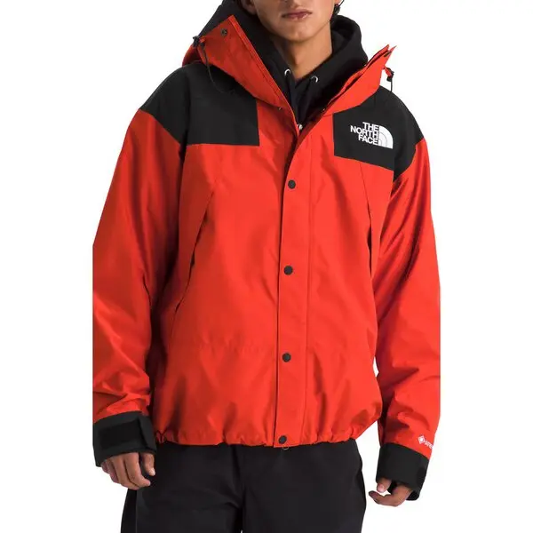 The North Face Gore-tex® Mountain Jacket - Lava Red/tnf Black