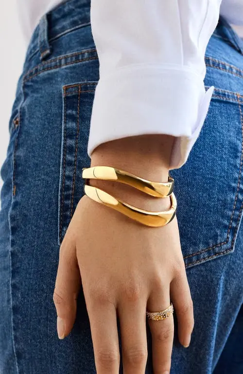 Baublebar Tiana Wavy Bangle Bracelets Set Of 2