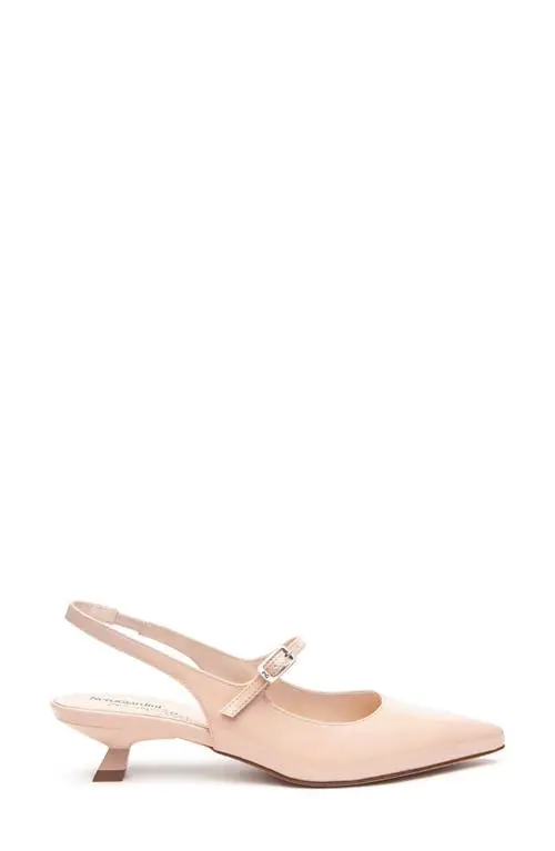 NEROGIARDINI Pointed Toe Slingback Pumps - Natural
