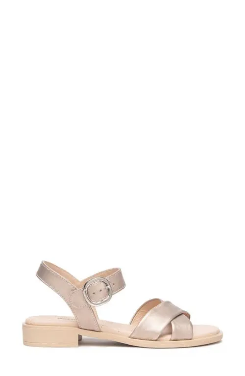 NEROGIARDINI Ankle Strap Sandals - Gold