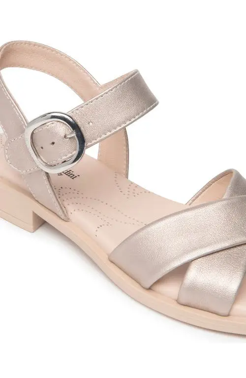 NEROGIARDINI Ankle Strap Sandals - Gold