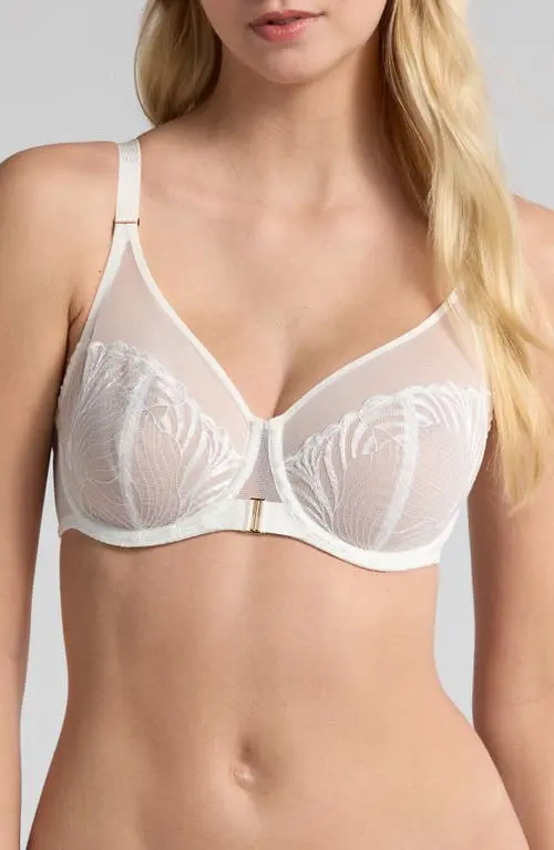 Chantelle Legend Full Coverage Underwire Bra - Milk
