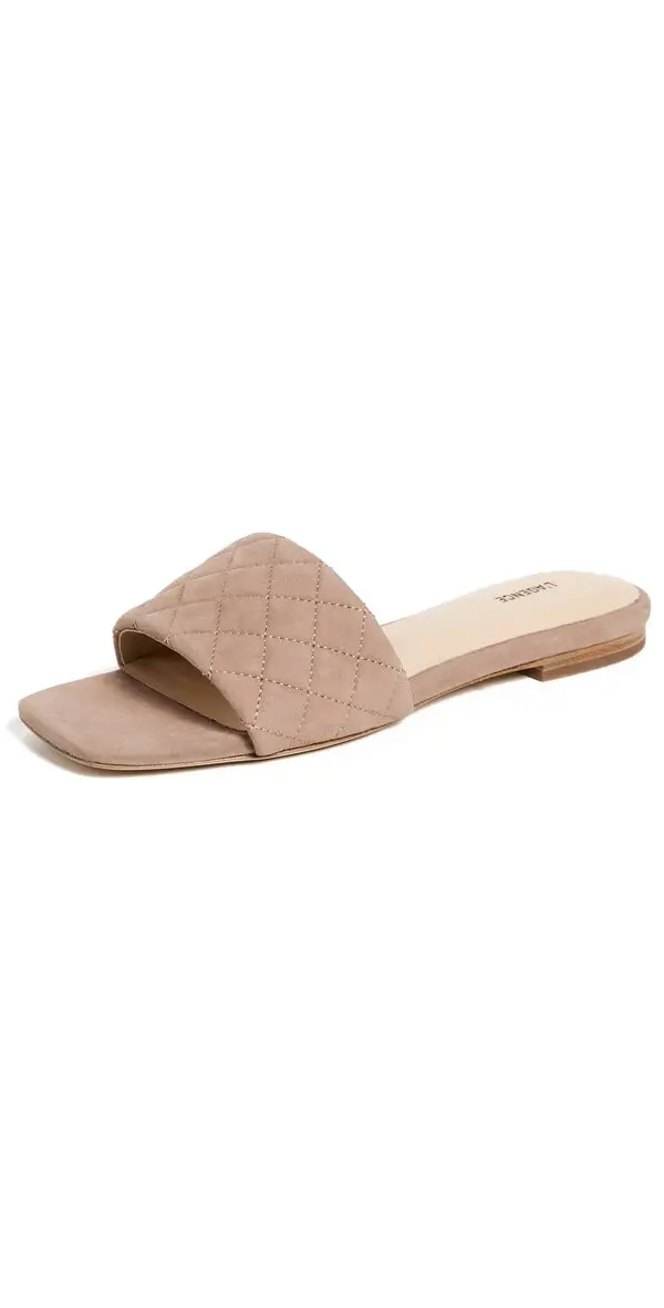 L'Agence Aloise Sandals - Cappuccino Suede