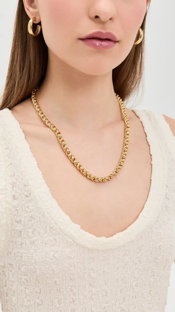 Jenny Bird Rizzo Chain Necklace - Gold